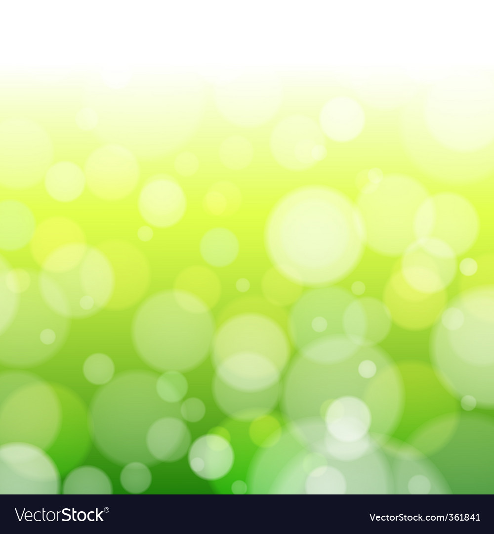 Spring forest bokeh Royalty Free Vector Image - VectorStock