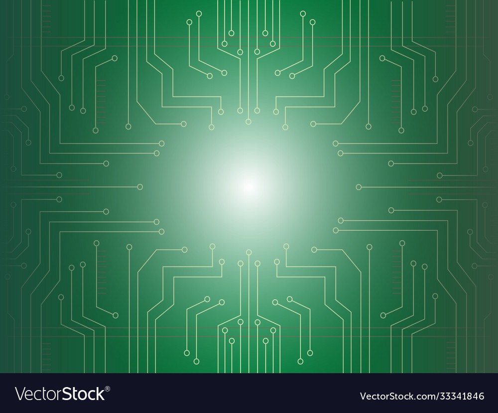 Microchip art light background Royalty Free Vector Image