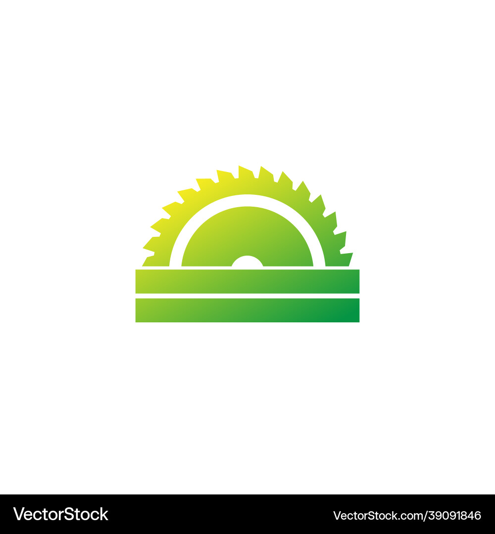 Sawmill and lumber icon on white Royalty Free Vector Image