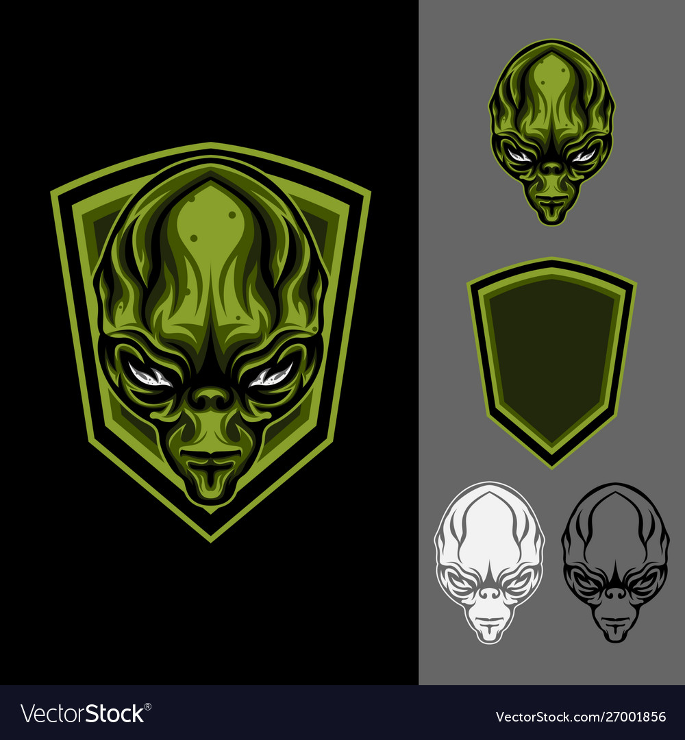 Alien squad Royalty Free Vector Image - VectorStock