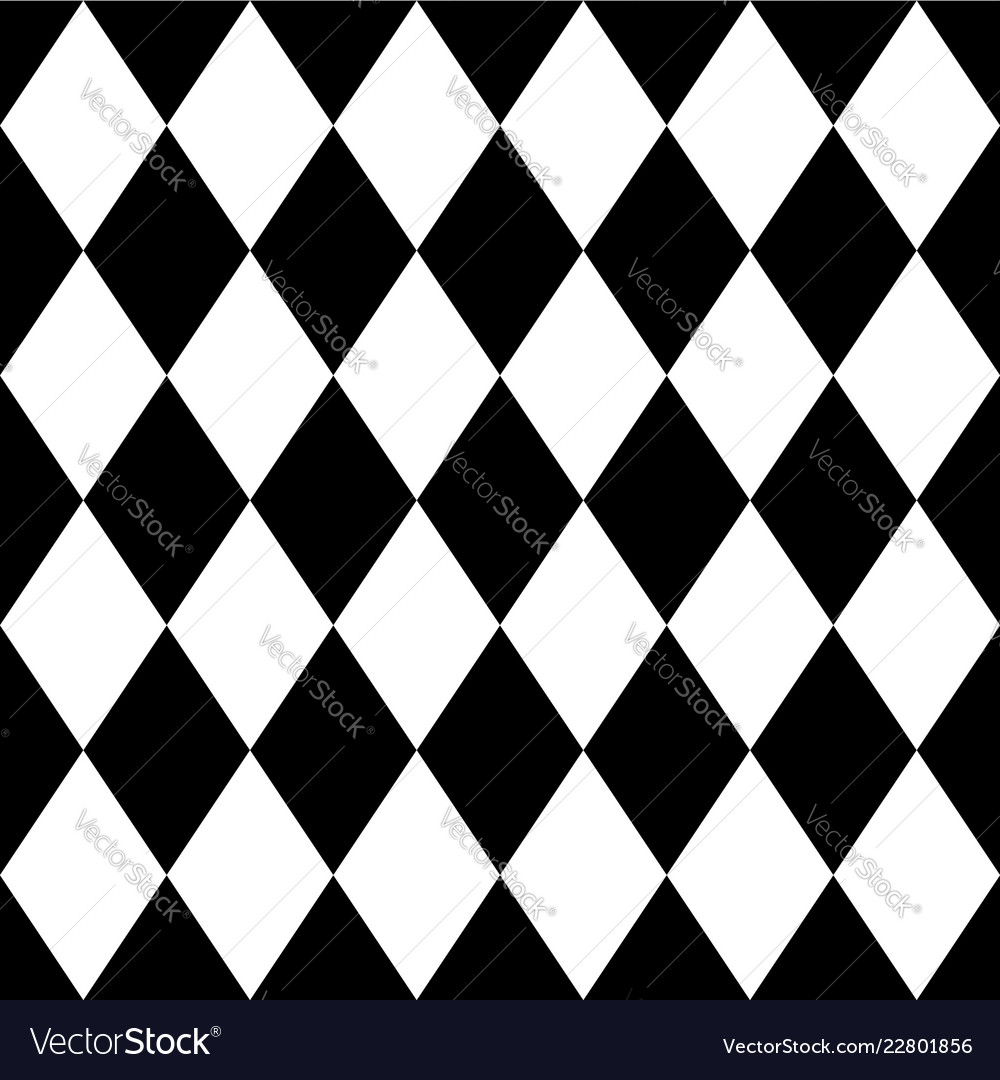 Tilted diagonal squares rhombus pattern repeat Vector Image