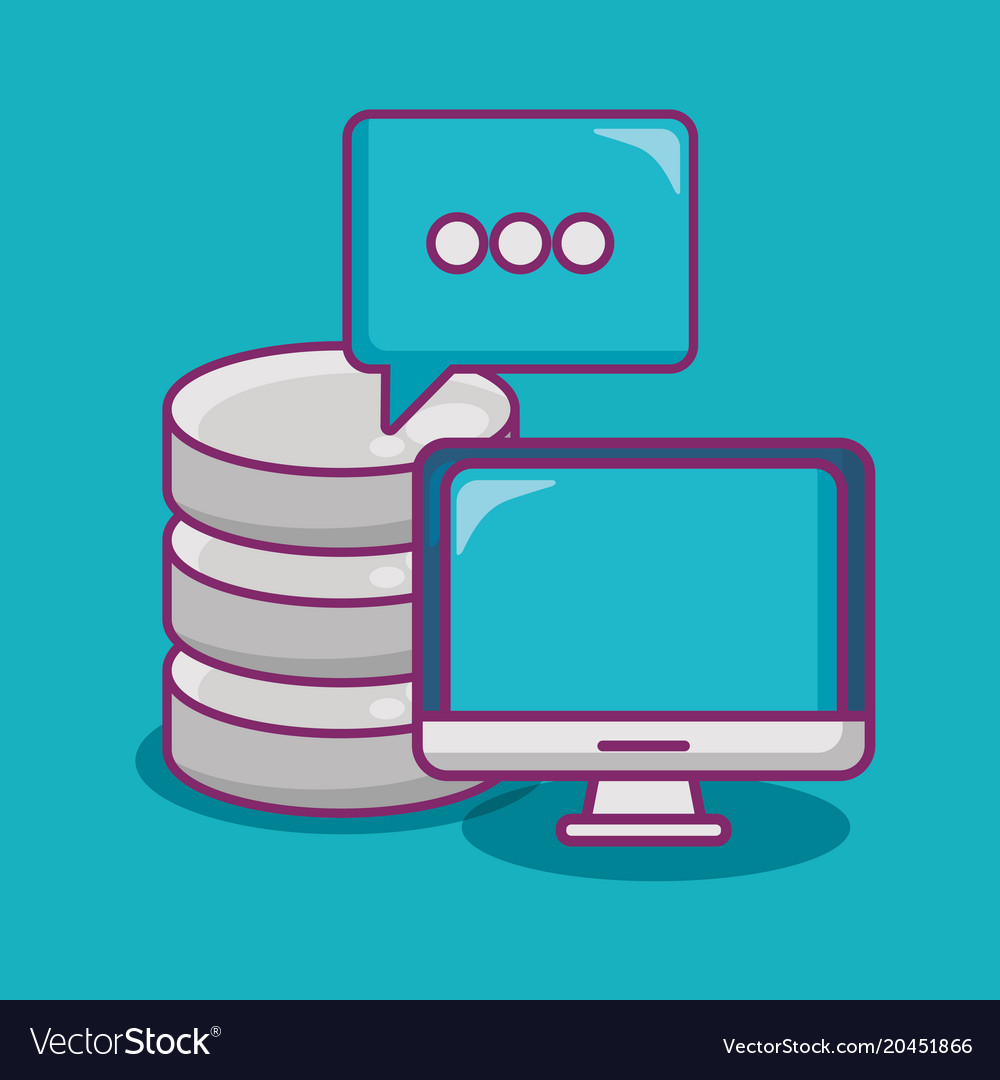 Big data design Royalty Free Vector Image - VectorStock