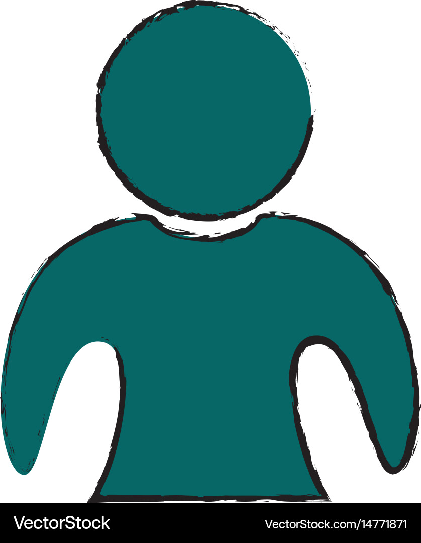 Male pictograph symbol Royalty Free Vector Image