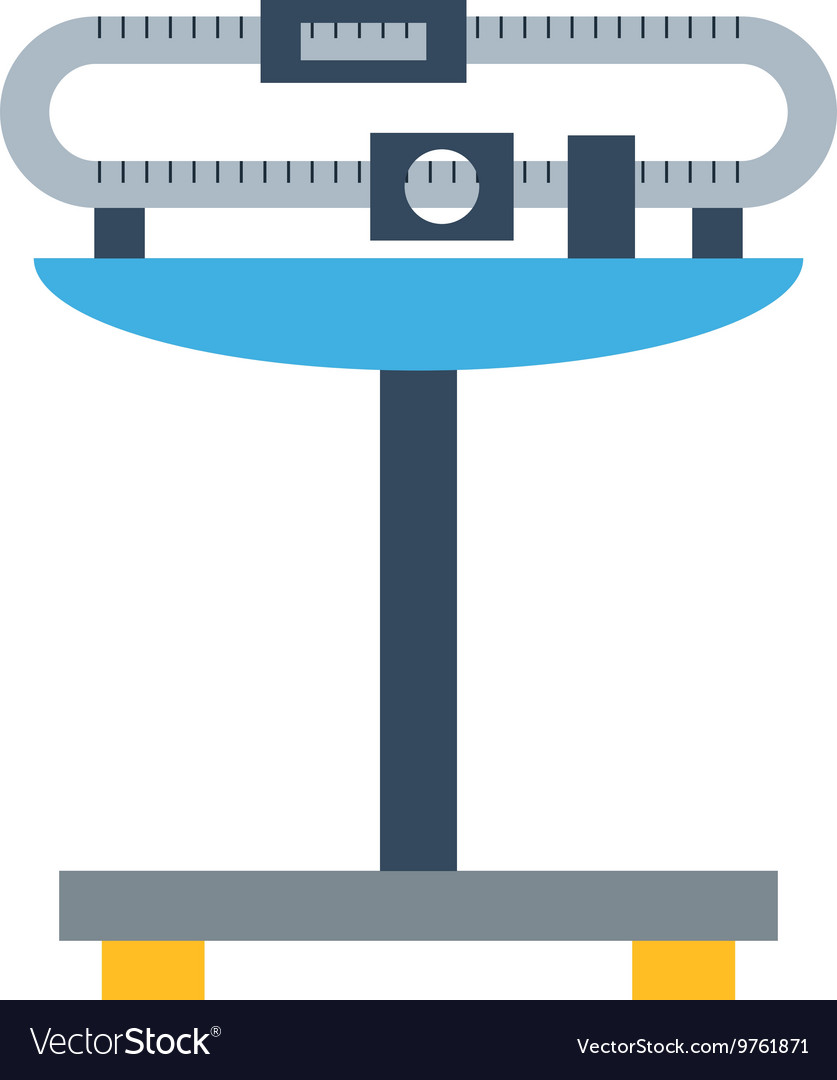 Scale isolated Royalty Free Vector Image - VectorStock