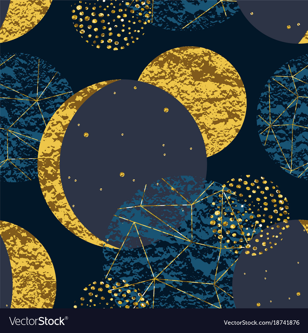 Abstract cosmic seamless pattern trendy hand Vector Image Abstract cosmic seamless pattern trendy hand Vector Image