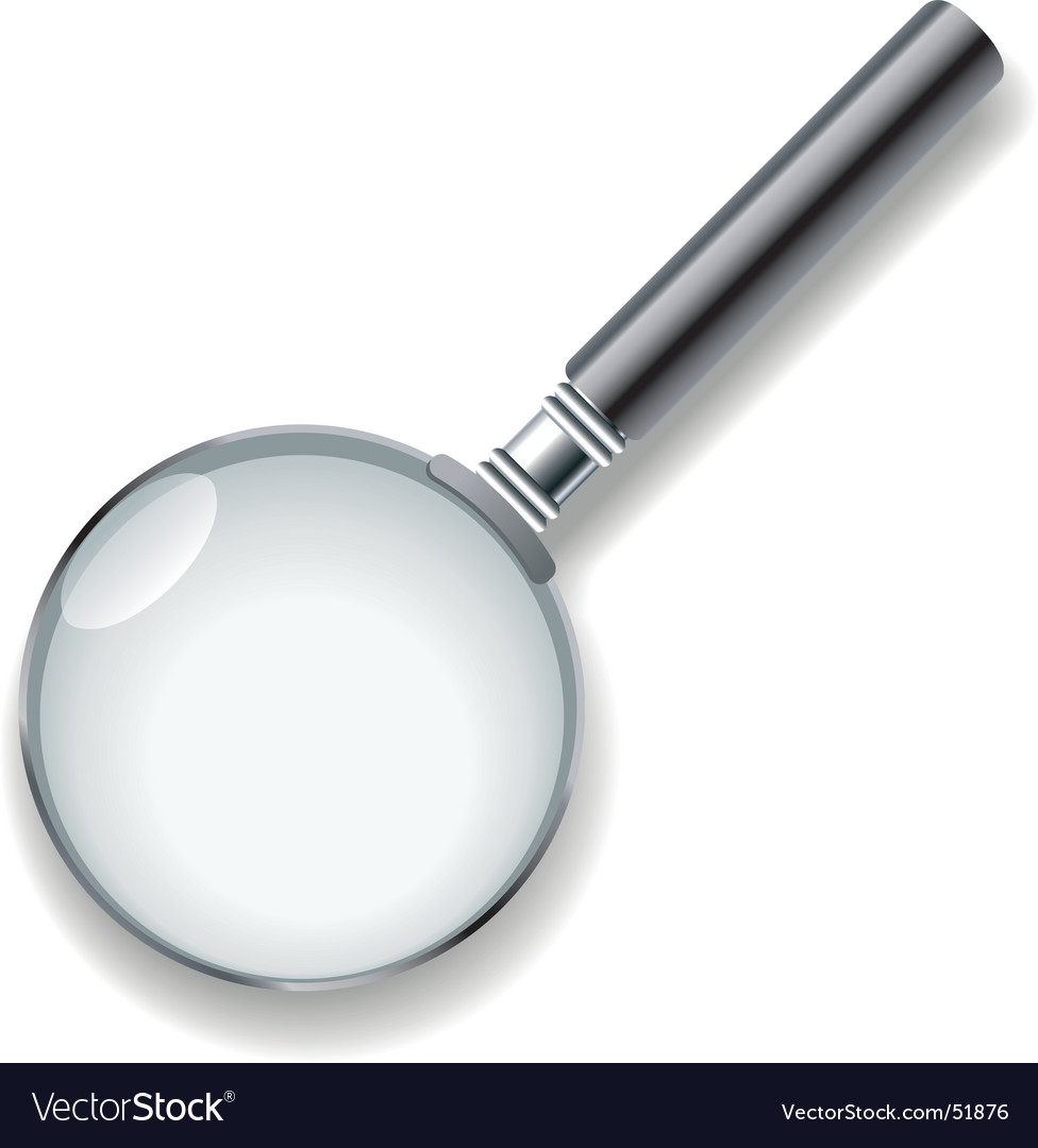 Magnifier Royalty Free Vector Image - VectorStock Magnifier Royalty Free Vector Image - VectorStock