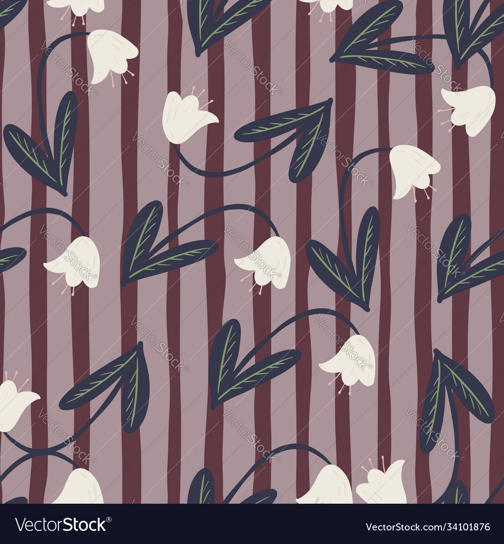 Random seamless pattern with hand drawn Royalty Free Vector