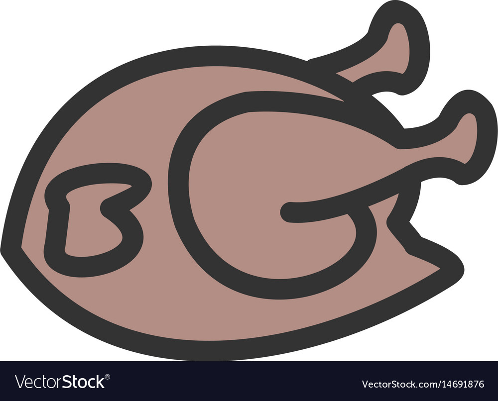 Roasted Royalty Free Vector Image - VectorStock