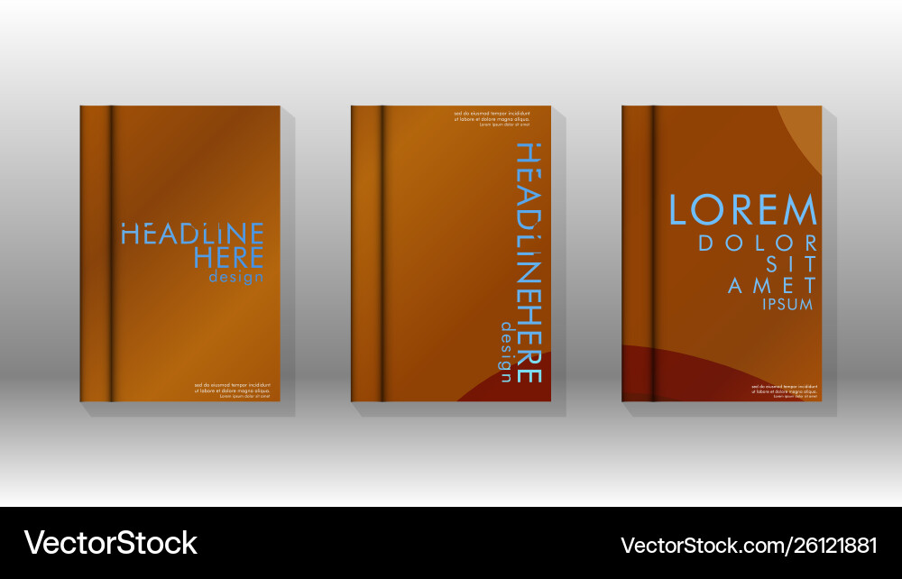 Cover book with a geometric design background Vector Image