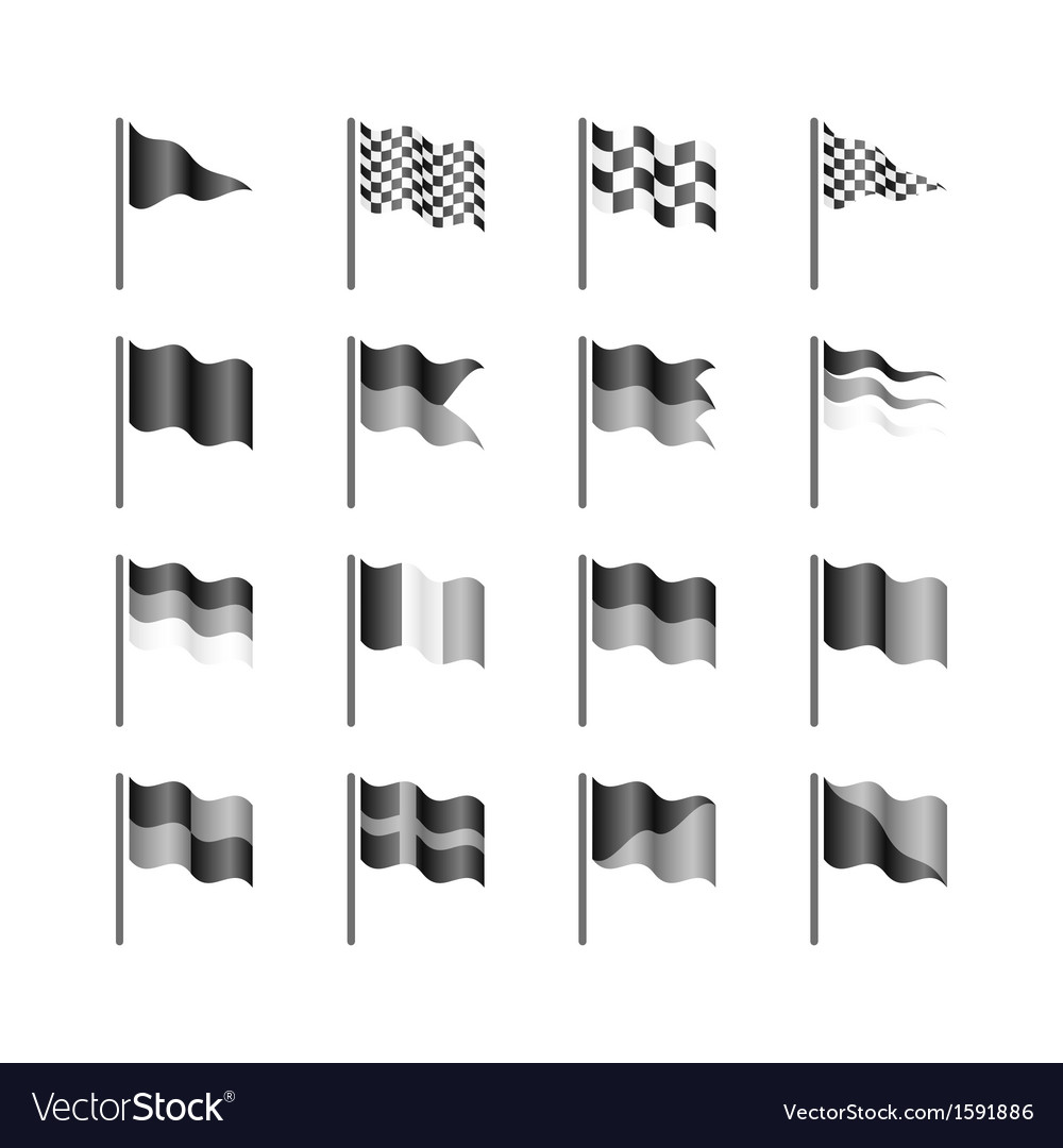 Flags template Royalty Free Vector Image - VectorStock