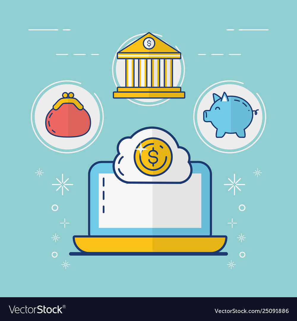 Online payment concept Royalty Free Vector Image Online payment concept Royalty Free Vector Image