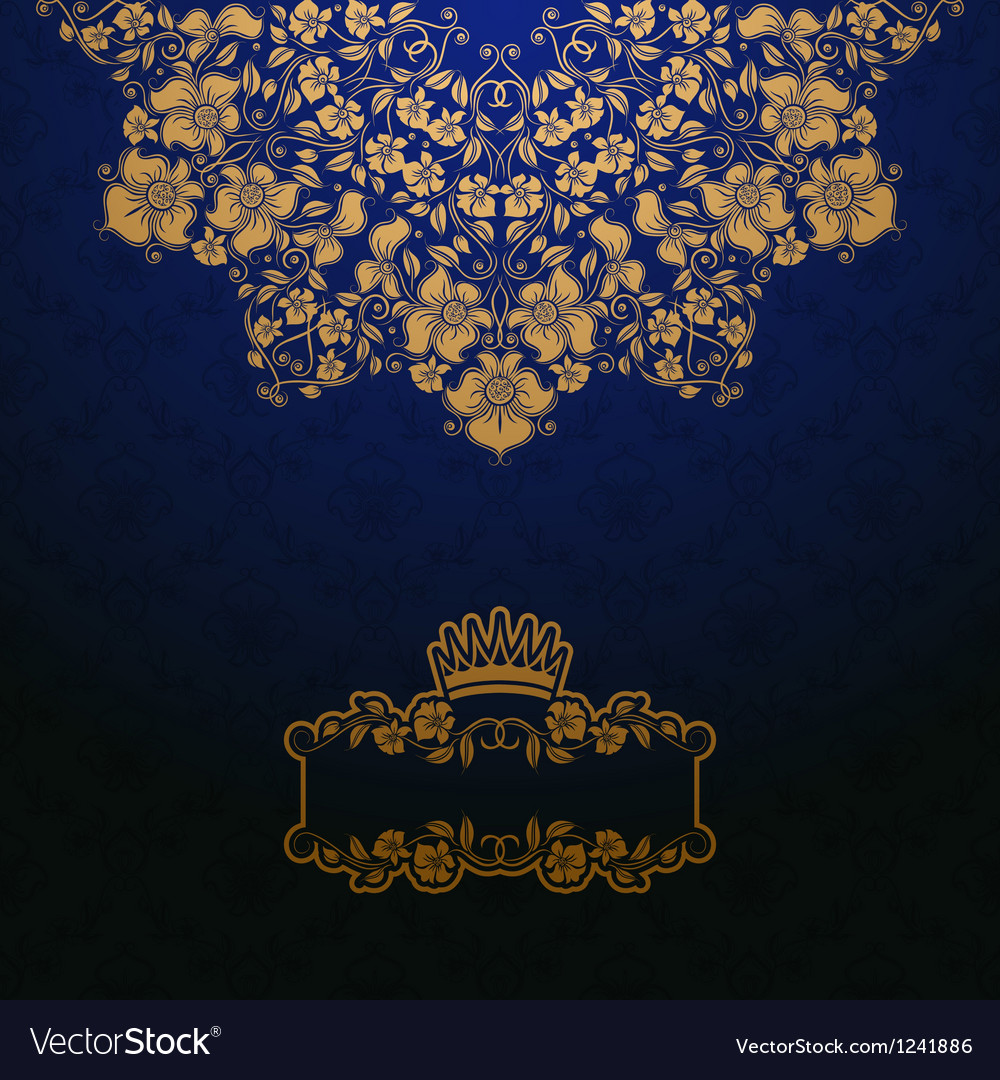 Royal background Royalty Free Vector Image - VectorStock