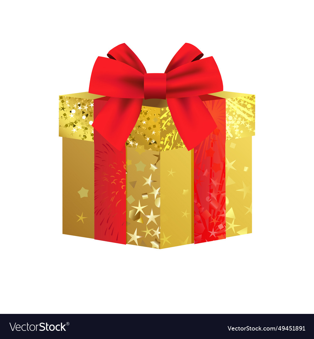 Gift object Royalty Free Vector Image - VectorStock