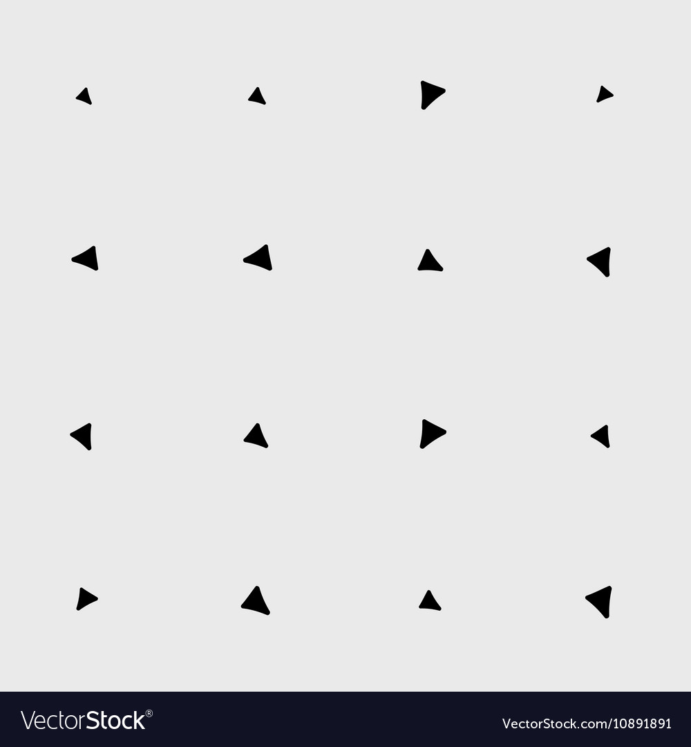 Pattern minimalist background triangle retro Vector Image