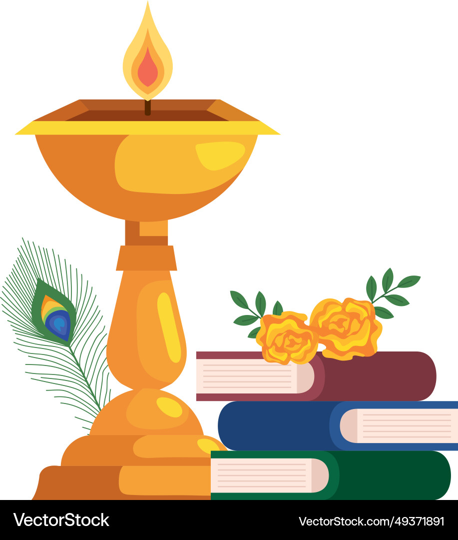 Vasant panchami hindu festive Royalty Free Vector Image