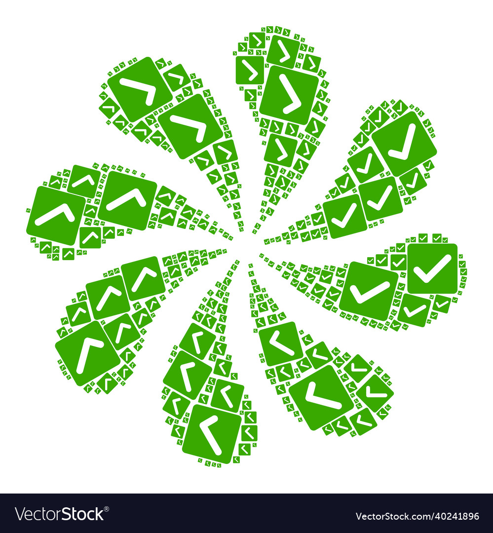Confirmation checkbox icon twirl twist Royalty Free Vector Confirmation checkbox icon twirl twist Royalty Free Vector