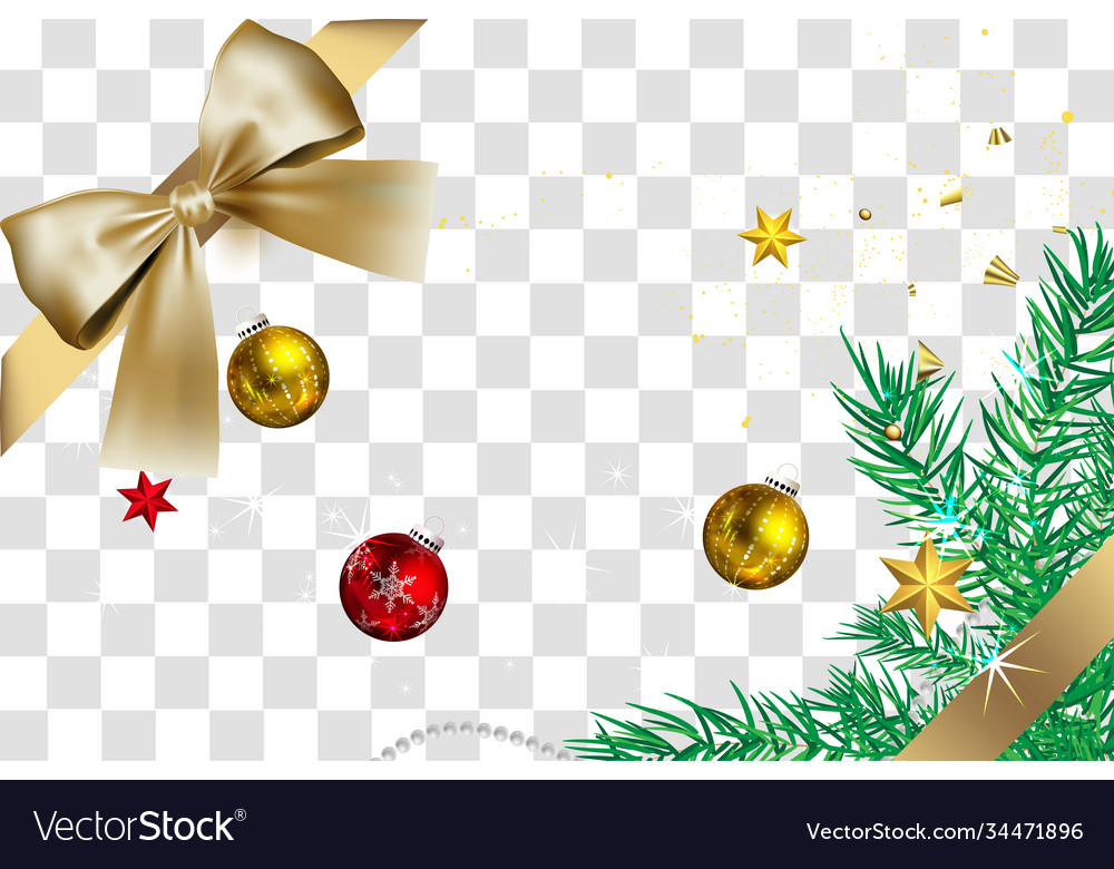 Element for christmas isolate Royalty Free Vector Image