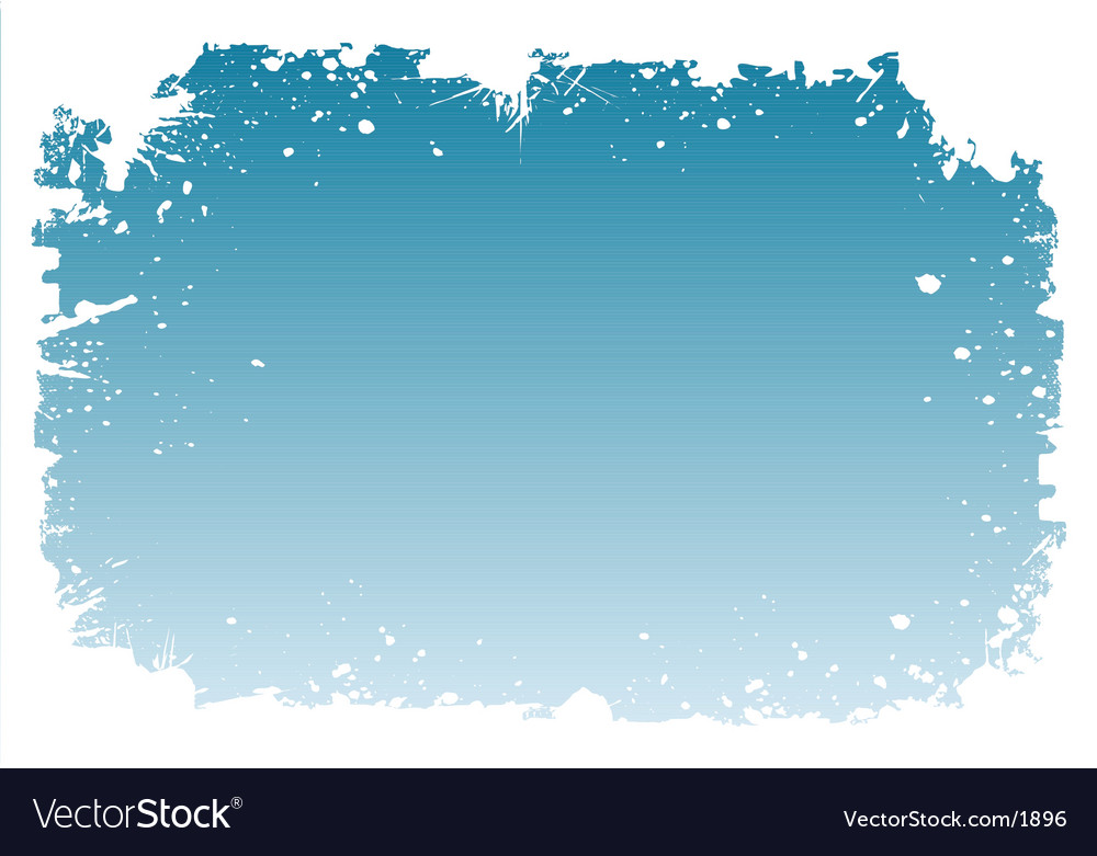 Snowy frame Royalty Free Vector Image - VectorStock