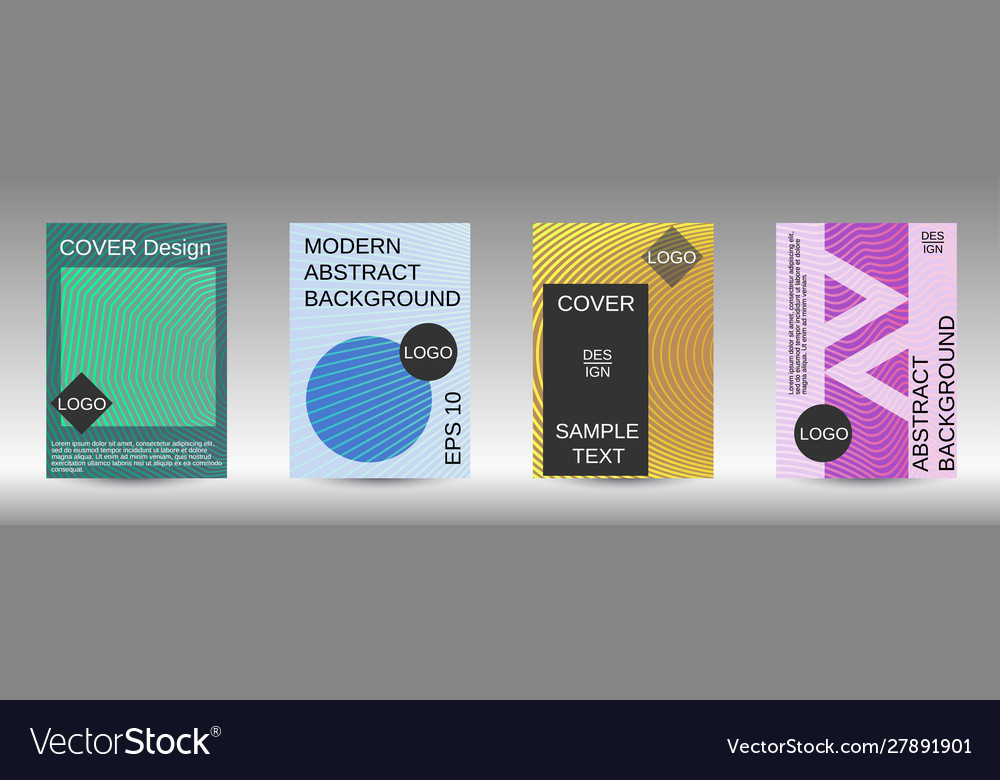 Creative backgrounds with abstract gradient linear