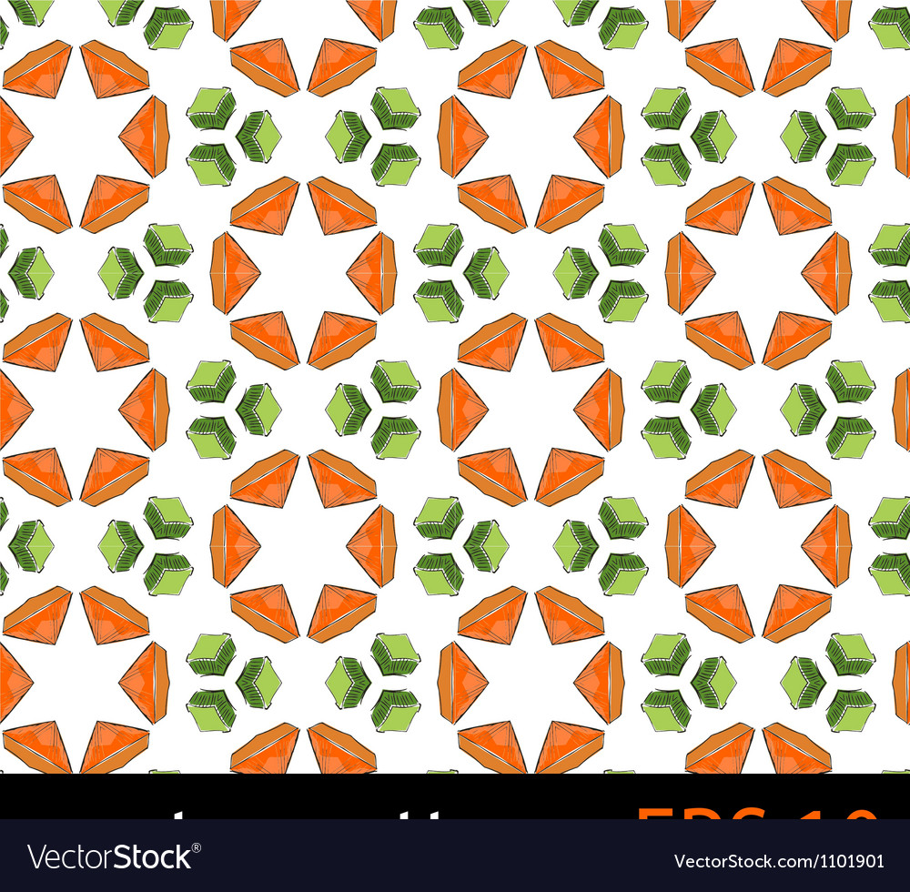 Floral fruit pattern Royalty Free Vector Image