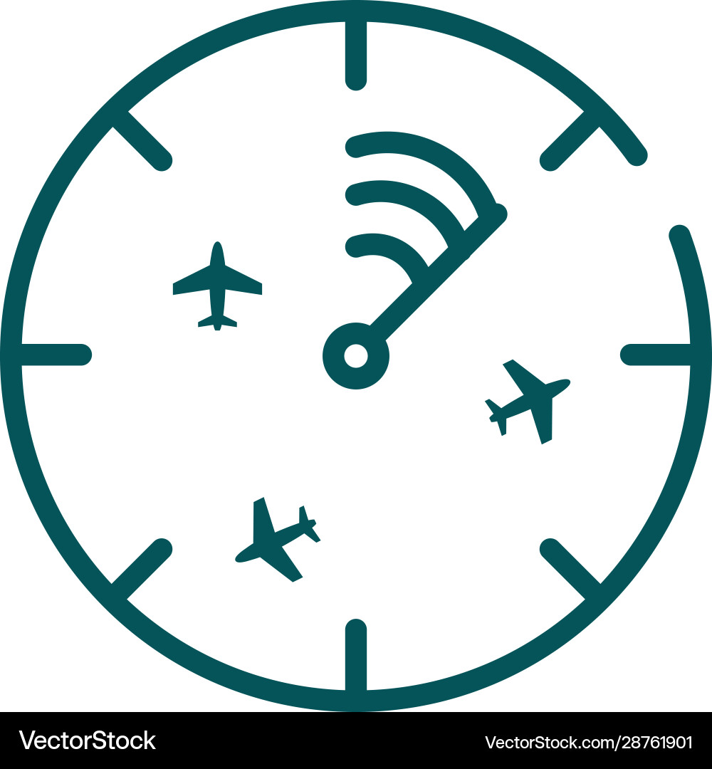 Isolated airplanes and gauge design Royalty Free Vector