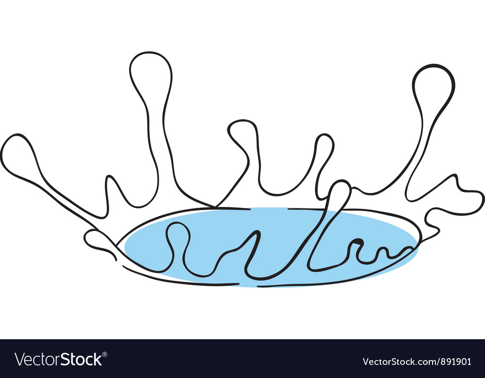 Splash Royalty Free Vector Image - VectorStock Splash Royalty Free Vector Image - VectorStock