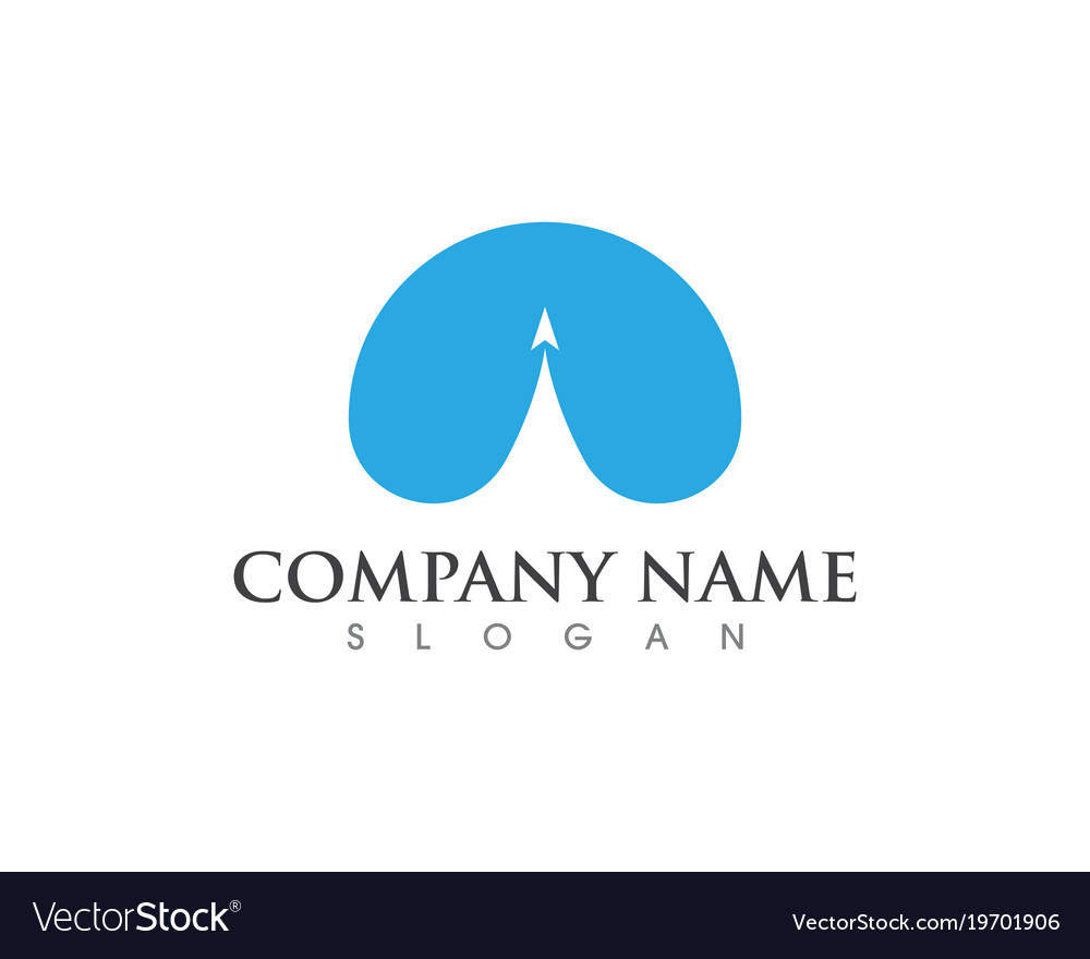 Faster logo template Royalty Free Vector Image