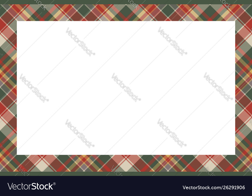 Rectangle borders and frames border pattern Vector Image