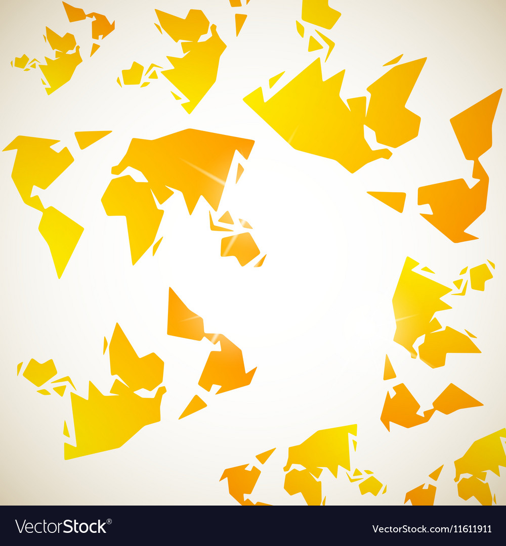 Abstract background map Royalty Free Vector Image