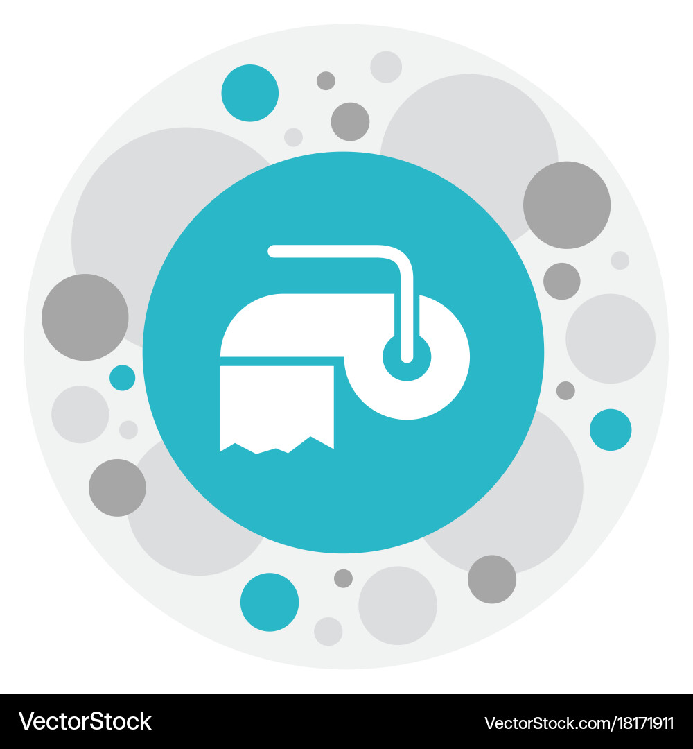 Cleanup symbol on hygienic Royalty Free Vector Image