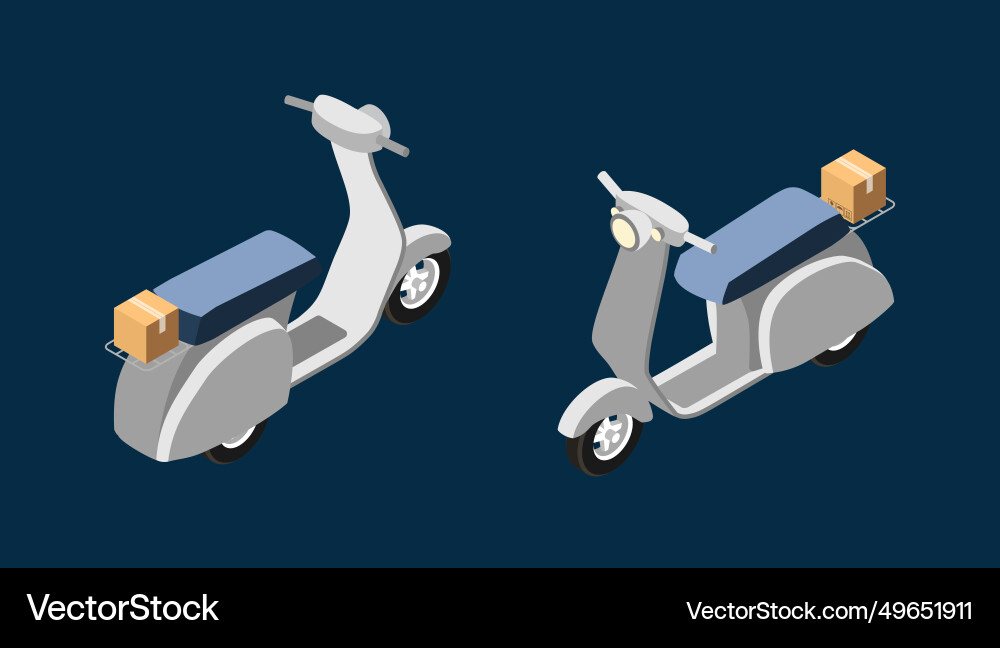 Set of logistics vehicles Royalty Free Vector Image