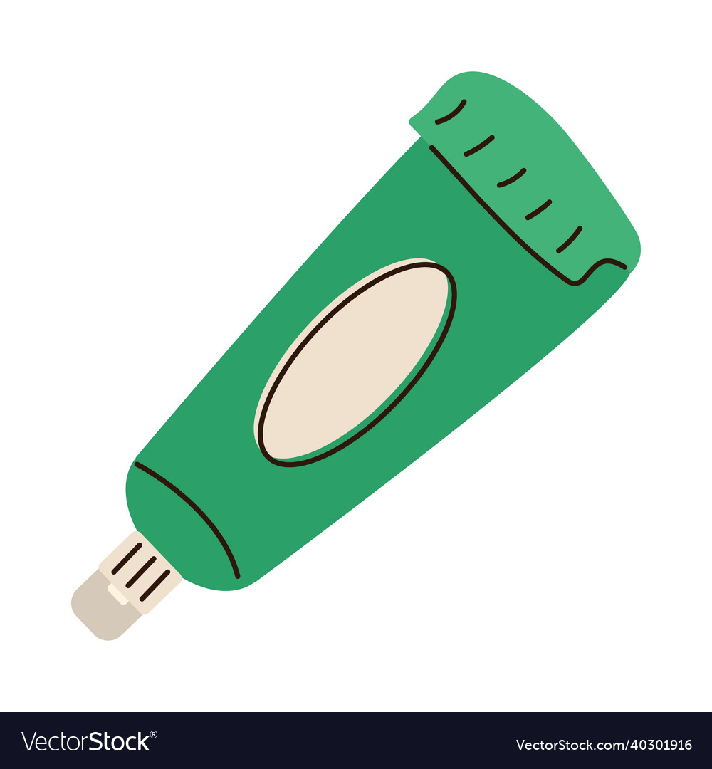 Toothpaste bottle icon Royalty Free Vector Image