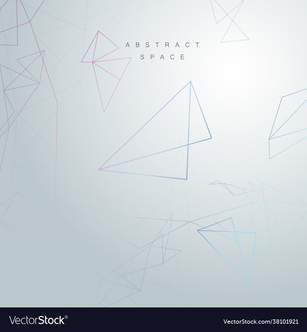 Abstract geometric pattern web banner element Vector Image