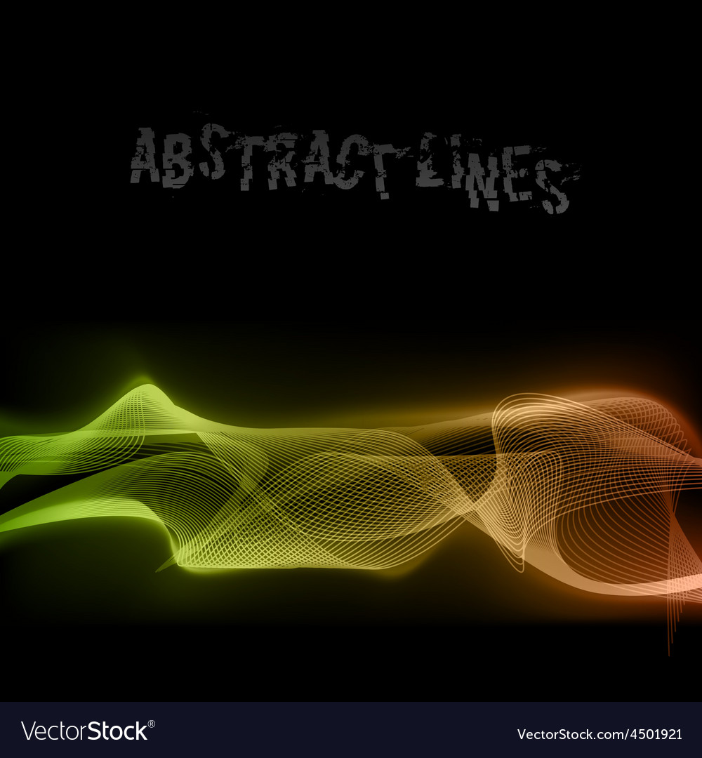 Abstract lines Royalty Free Vector Image - VectorStock