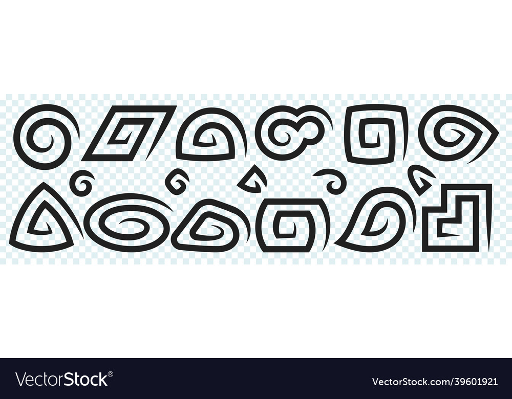 Arrow and pointer signs set Royalty Free Vector Image