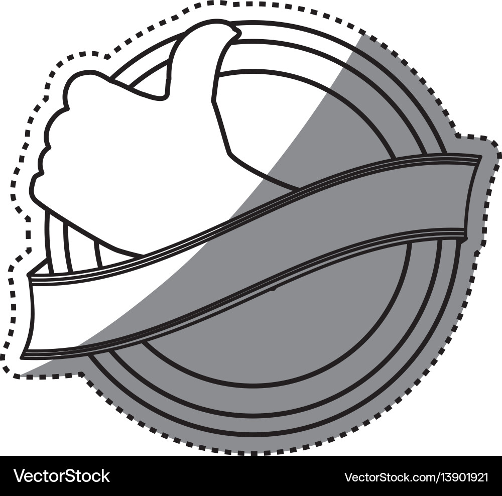 Empty Stamp Label Royalty Free Vector Image Vectorstock