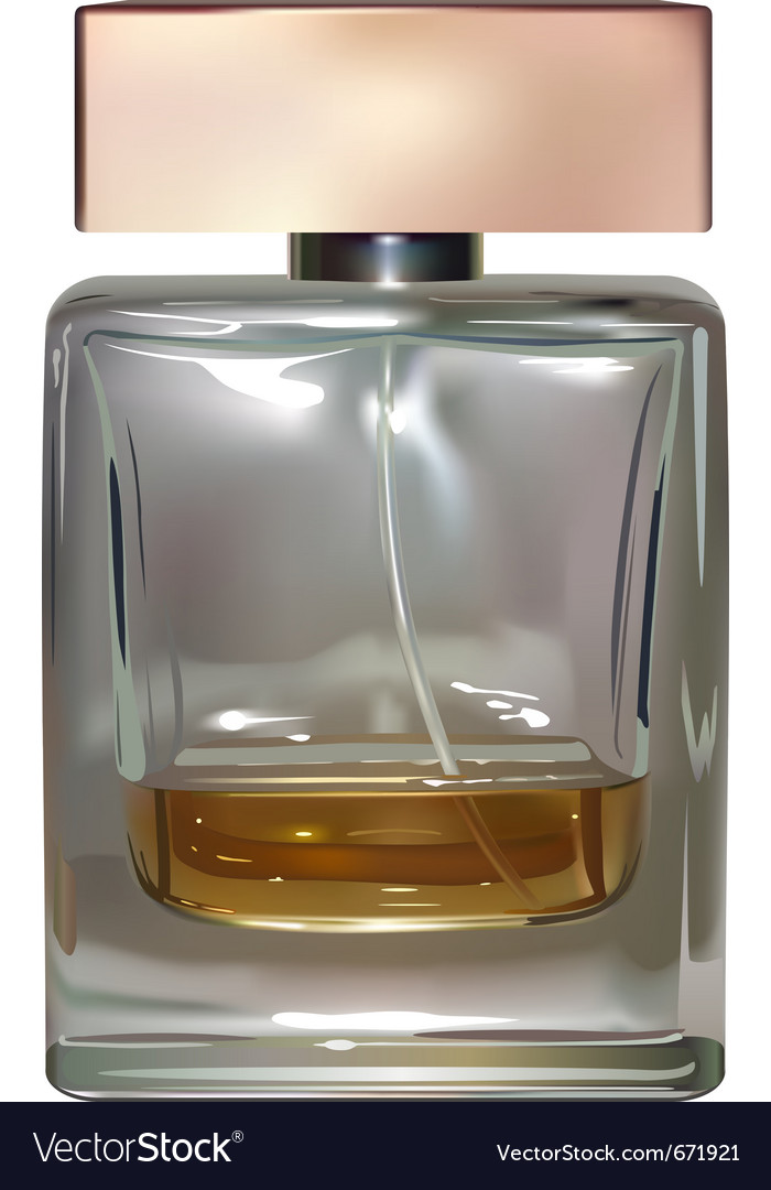 Perfume bottle Royalty Free Vector Image - VectorStock