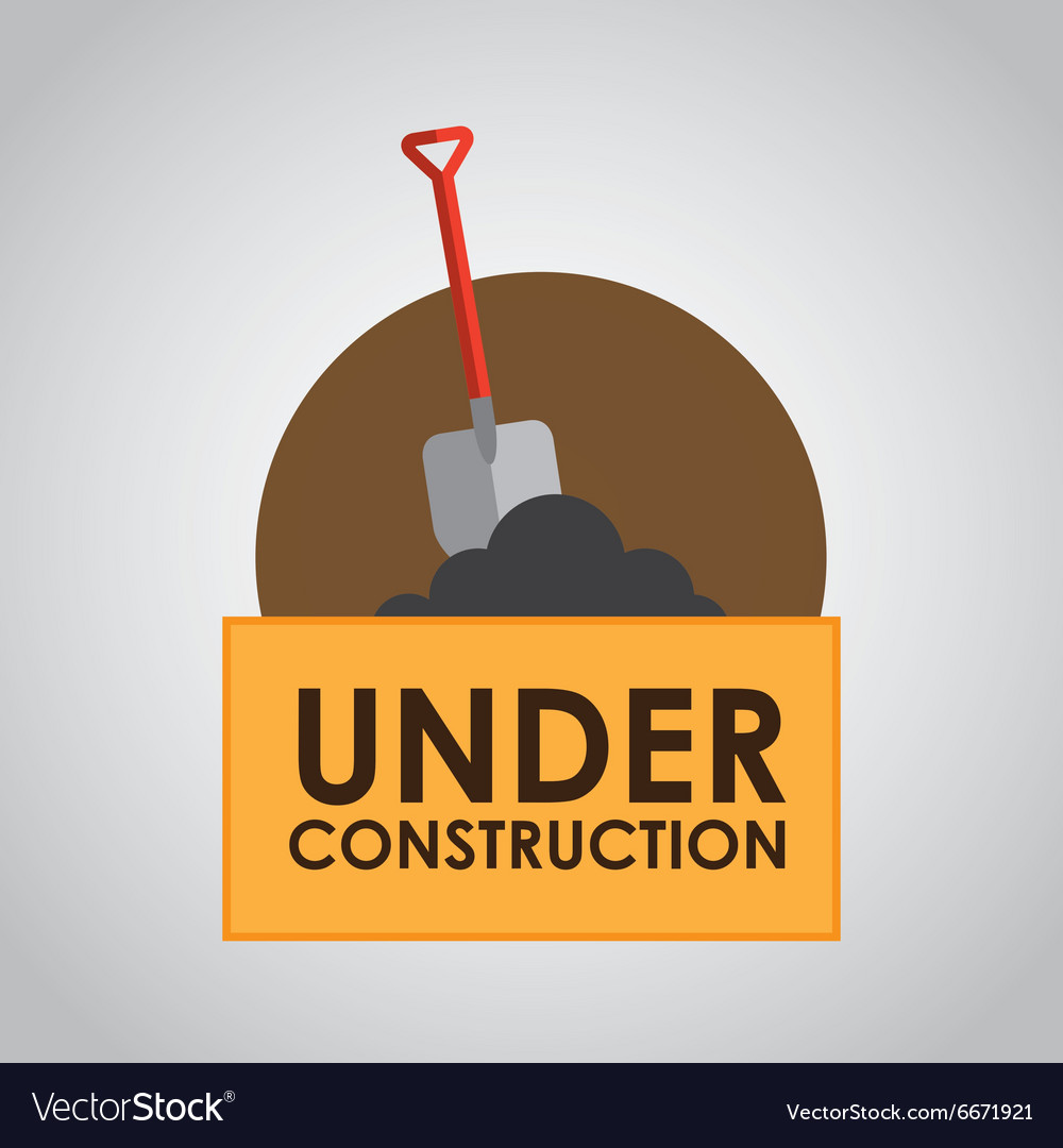 Under construction design Royalty Free Vector Image