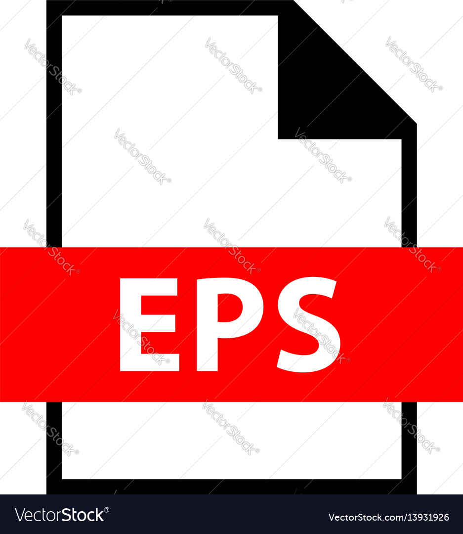 File name extension eps type Royalty Free Vector Image File name extension eps type Royalty Free Vector Image