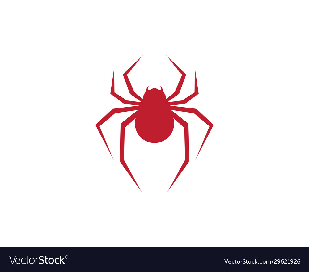 Spider symbol icon Royalty Free Vector Image - VectorStock