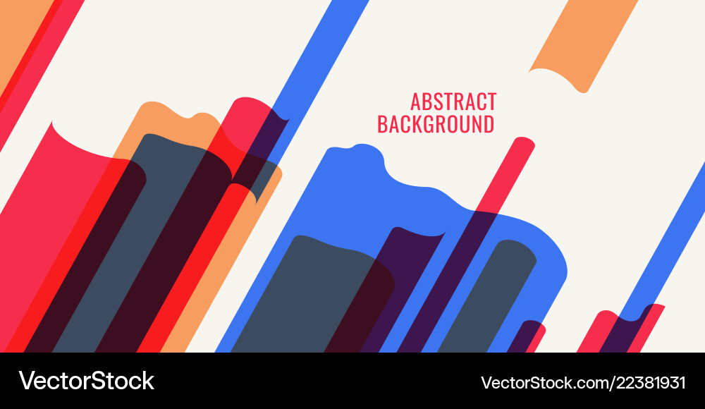 Abstract background with bright stripes Royalty Free Vector