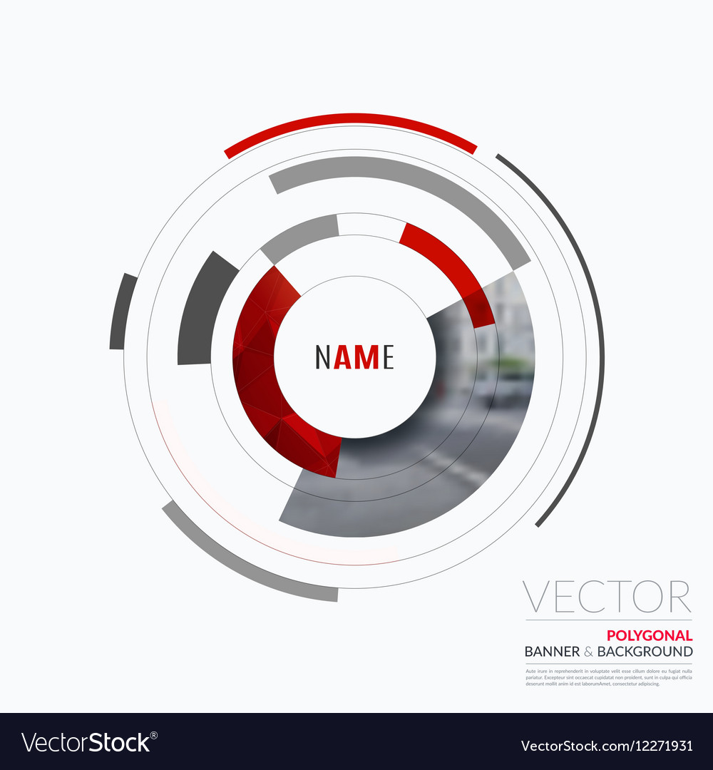 Business design elements for graphic layout Vector Image