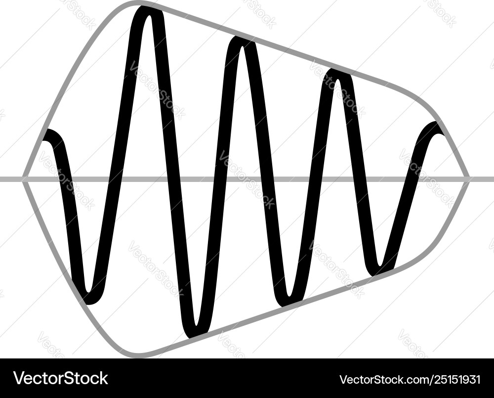Radio signal symbol Royalty Free Vector Image - VectorStock