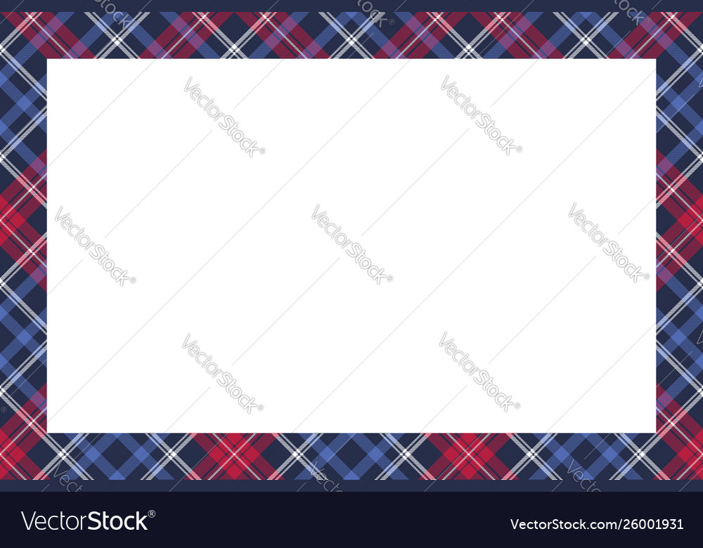 Rectangle borders and frames border pattern Vector Image