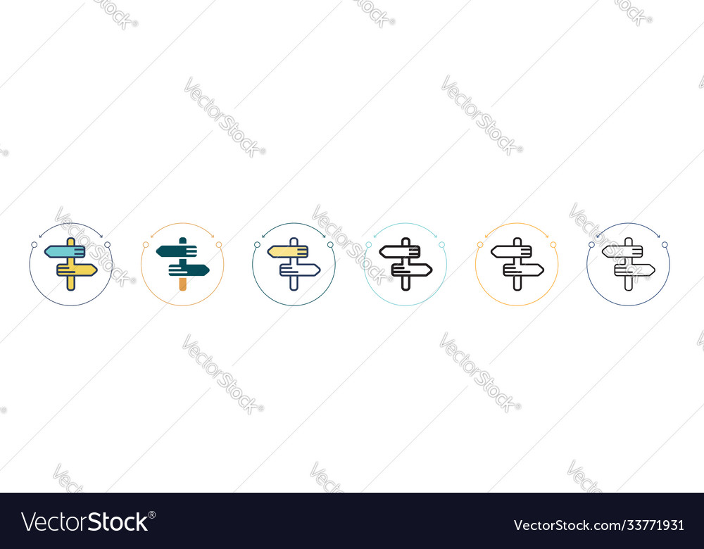 Signaling icon in filled thin line outline Vector Image Signaling icon in filled thin line outline Vector Image