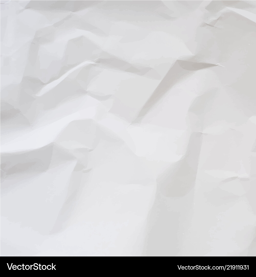 Texture of crumpled paper Royalty Free Vector Image