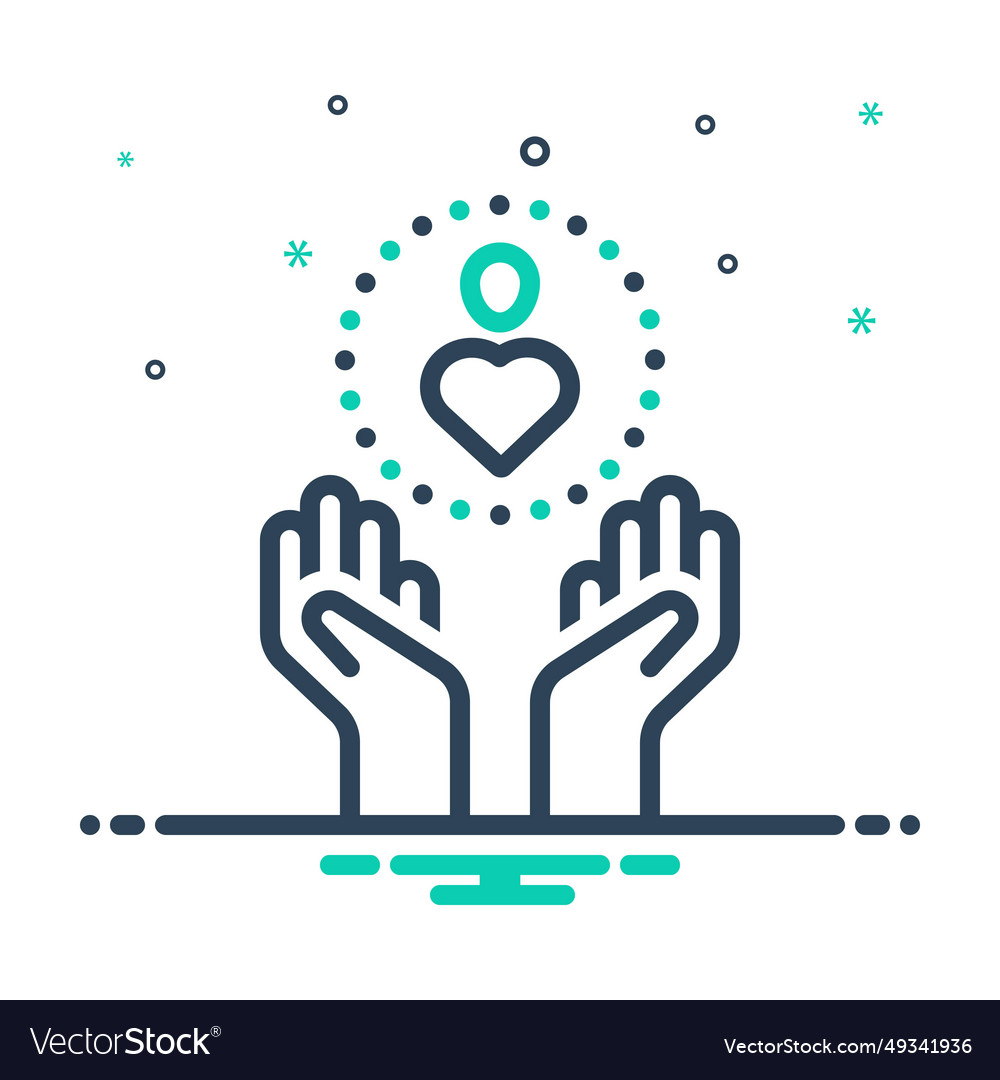 Caring Royalty Free Vector Image - VectorStock