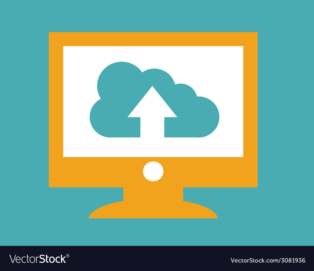 Cloud design Royalty Free Vector Image - VectorStock