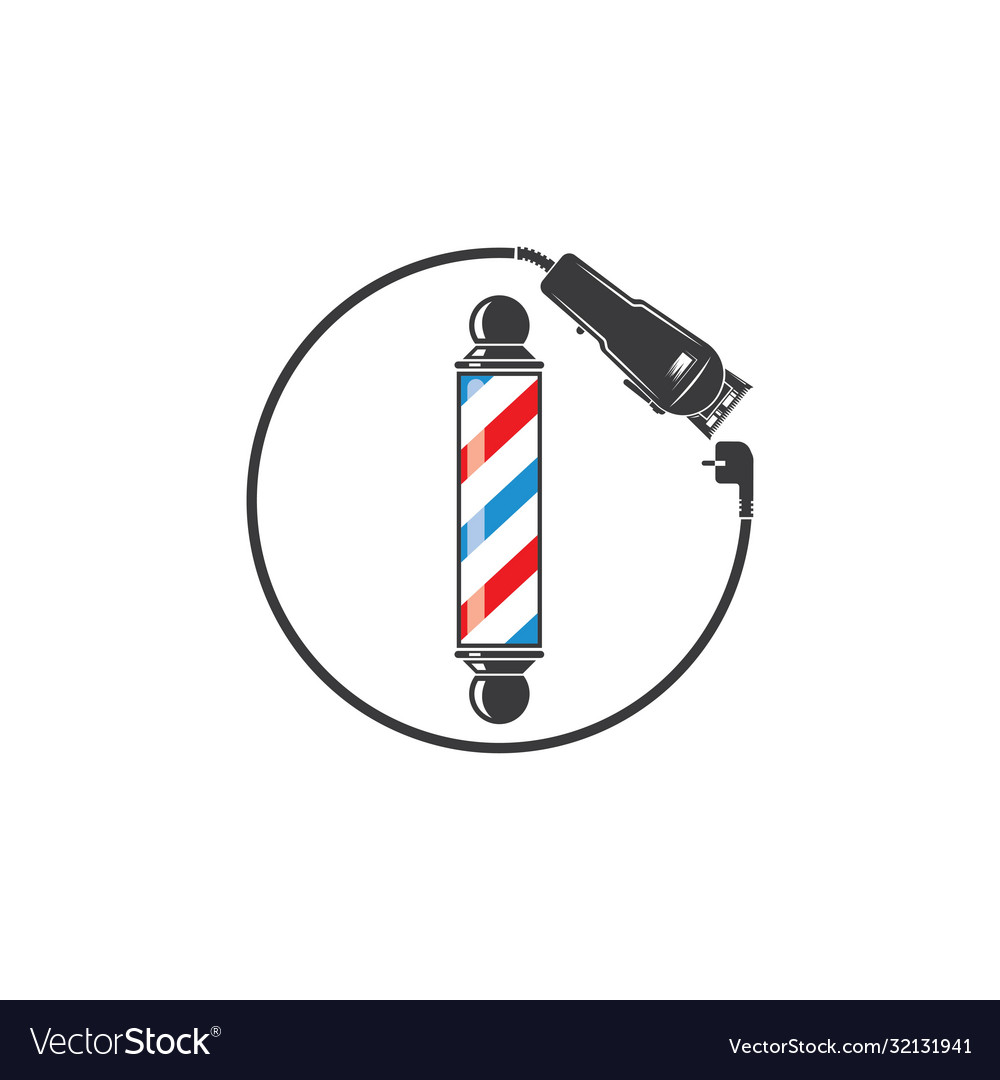 Barber shop icon logo Royalty Free Vector Image Barber shop icon logo Royalty Free Vector Image