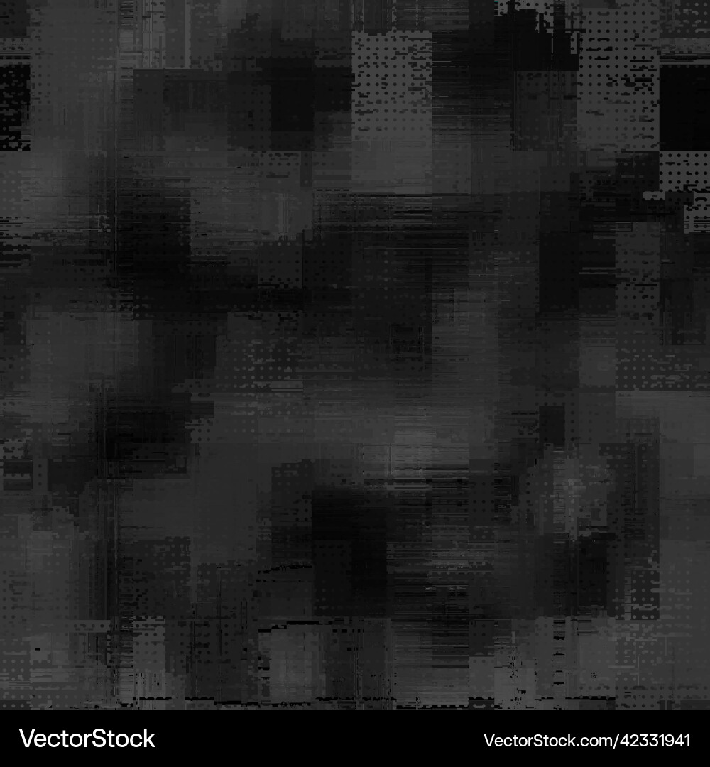 Image with imitation of grunge datamoshing Vector Image